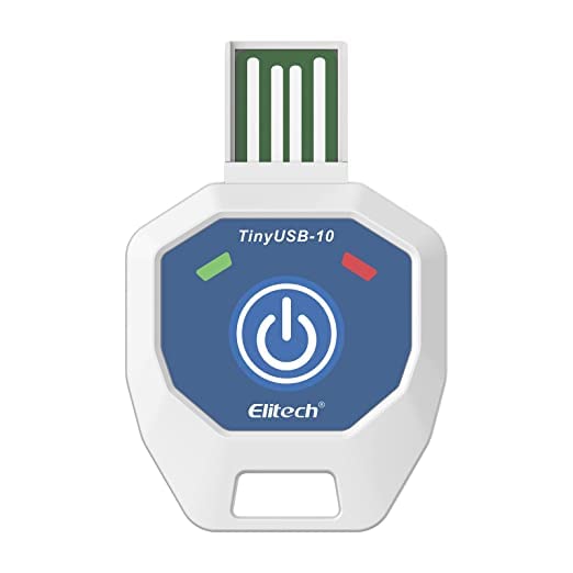 Elitech 100 Pack Temperature Data Logger Single Use High Accuracy 90 ...