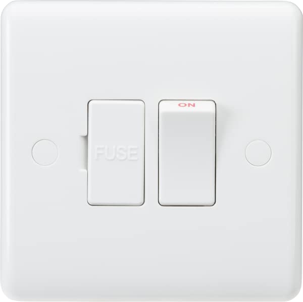 1 Gang Spur Wall Switch 13 Amp Fused Connection Unit Switched – BigaMart