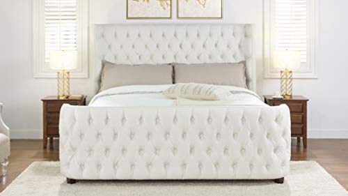 Jennifer Taylor Brooklyn Tufted Headboard Bed - Cabinet Murphy Beds