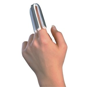 Amazon.com: Finger Splint Four Prong Silver Large : Health & Household