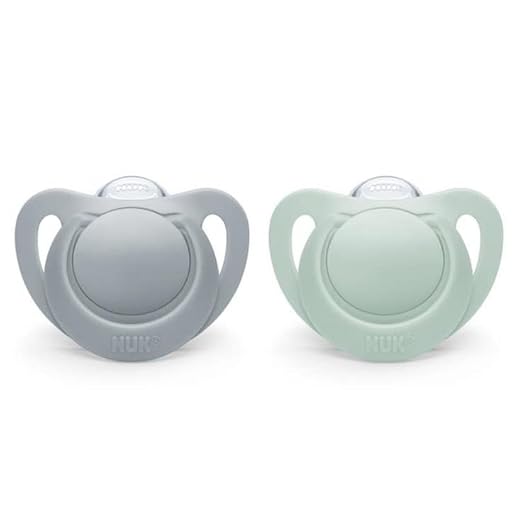 Amazon.com : NUK | Orthodontic Pacifiers | Light Blue-Blue| 6-18 Months ...
