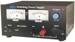 Amazon.com: MFJ-4245MV MightyLite 45 Amp Switching Power Supply ...