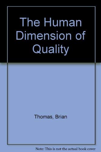 Buy The Human Dimension of Quality Book Online at Low Prices in India ...