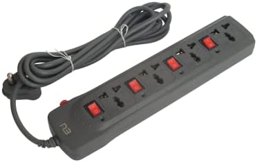 Buy 6A Smart Electric Board with 3 Meter Extension Cord and Individual ...