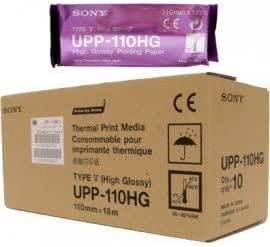 Sony Paper Sony UPP-110HG Thermal Print Media Video Imaging Paper 1box ...