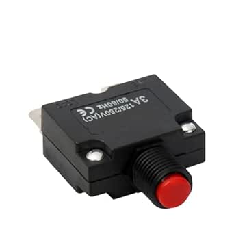 1Pcs Mini Current Overload Protector Switch Circuit Breaker 2A 3A 4A 5A ...