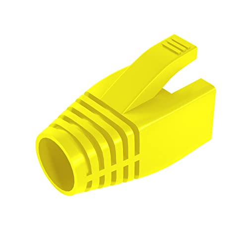 VIVOCH 50 Pcs Cat6 Cat6A Cat7 Strain Relief Boot, RJ45 Plug Connector ...