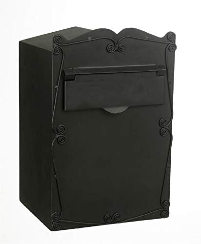 Stylish Mulrose Post Box Suitable for Gate Mounting - Rear Opening ...