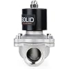U.S. Solid 1 inch Stainless Steel Electric Solenoid Valve 110VAC ...