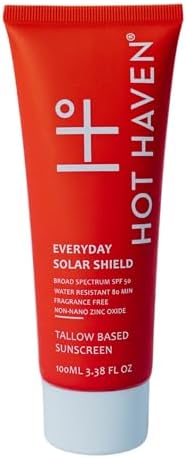 Amazon.com: HOT HAVEN Tallow Sunscreen SPF 50 – Everyday Solar Shield ...