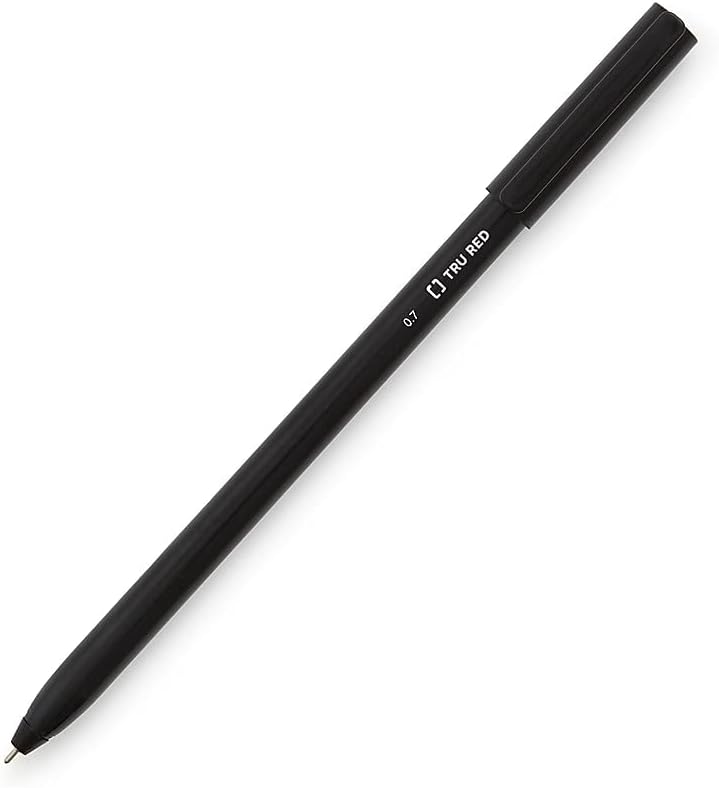 Amazon.com: Staples OptiFlow Rollerball Pens, Fine Point, Black, 1 ...