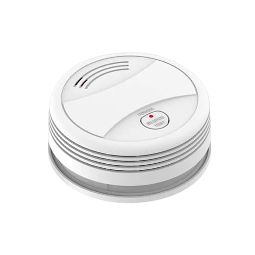 Houzmatic Smart WiFi Smoke Detector | Smoke Density Sensor | 90dB Alarm ...