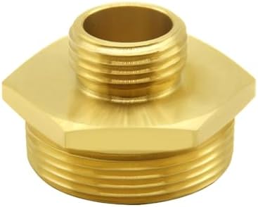 Amazon.com : Van Enterprises PVC Garden Hose Adapter (Male 1.5" NPT x 3 ...