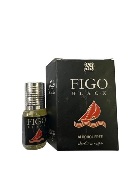 AL JALAL Figo Black 3ml – Premium Perfume Fragrance for Long-Lasting ...
