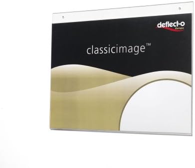 Deflecto - Clear Acrylic Wall Mounted A4 Unbreakable Docupocket ...