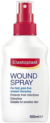 Elastoplast Antiseptic Pain-Free Wound Spray,100ml : Amazon.co.uk: Health & Personal Care
