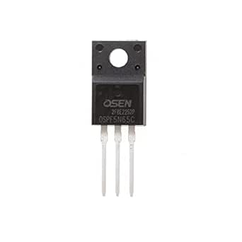Amazon.co.jp: HUABAN 10 個 5N65 650V 5A Nチャンネル MOSFET TO-220F トランジスタ : 産業・研究開発用品
