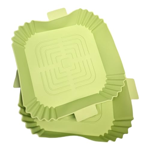 2 Pack Air Fryer Liners, Reusable Silicone Basket Liners for Instant ...