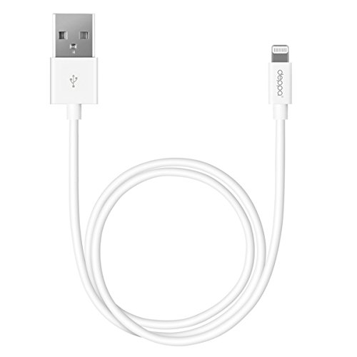 Data Cable 8-pin,MFI, 1.2m, White, Deppa : Amazon.in: Electronics