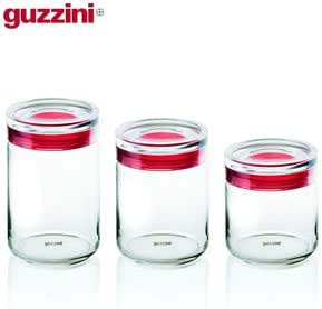 Guzzini Latina Storage Jars - 1 Litre Jar : Amazon.co.uk: Home & Kitchen
