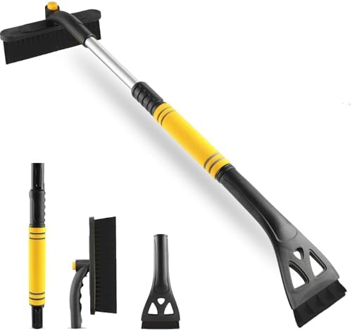 Amazon.com: Emputer 32" Ice Scrapers for Car Windshield,Snow Brush with Foam Grip and 360 ...