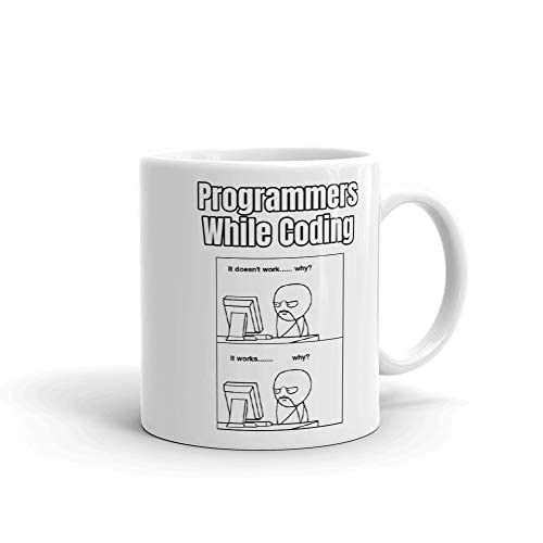 Buy HUMWE Ceramic Programmer While Coding- Printed Gift/for Software ...
