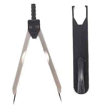 Amazon.co.jp: Asakkura Compass Leather Tool Pocket Caliper Lockable ...