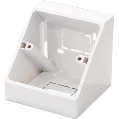 Single Gang Angled Back Box : Amazon.co.uk: DIY & Tools