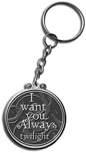 Twilight I Want You Always Keyring Keychain at Amazon Men’s Clothing ...