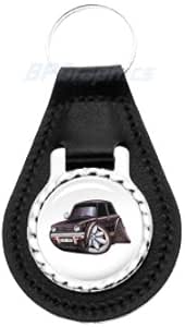 Amazon.com: Licensed Koolart Mini Caricature Leather Keyring Car Owner ...
