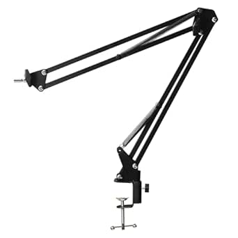 Articulated Arm Stand, Clamp Microscope Arm, 360 Degree Adjustable ...