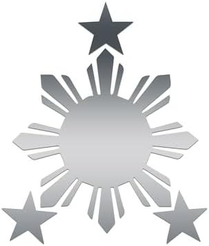 Amazon.com - Philippine Flag Sun Sticker Vinyl Decal Notebook Car ...