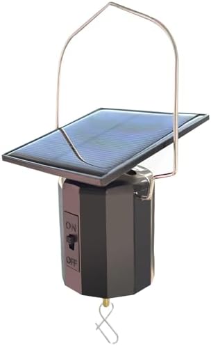 Amazon.com : Aoedelyart Solar Powered Wind Spinner - Outdoor Eco ...