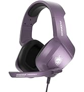 Amazon.com: PHOINIKAS Wireless Gaming Headset for PC, 2.4Ghz USB ...