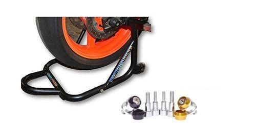 Grand Pitstop Universal Bike Rear Paddock Stand with Swing Arm Slider ...