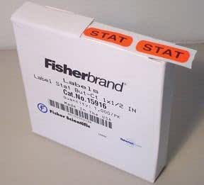 Amazon.com: Labels, Red 'STAT' 1''x1/2'' (1000/pk) : Industrial ...
