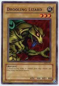 Amazon.com: Yu-Gi-Oh! - Drooling Lizard LOB-115 Common - Legend of Blue ...