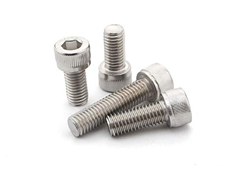 M10 series 10pcs Stainless steel hex socket screws M10x16/20/25-50 mm ...