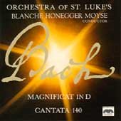 Johann Sebastian Bach, Blanche Honegger Moyse, Orchestra of St. Luke's ...