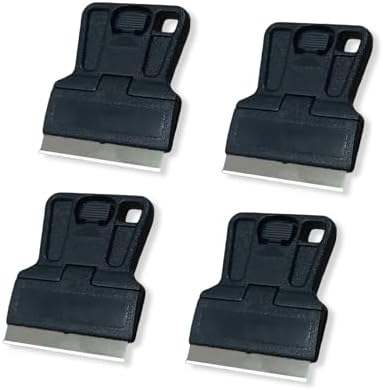 Amazon.com: GWEITOOL 4Pcs Mini Razor Blade Scraper Plastic Razor Blade ...