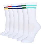 FUNDENCY 6 Pack Women Ankle Athletic Socks Low Cut Breathable Running ...
