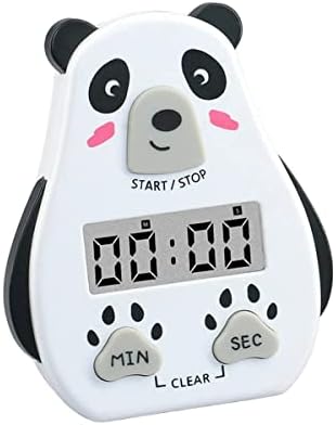 Wolpin 1 Pc White Cow Digital Kitchen Timer & Stopwatch, Countdown ...
