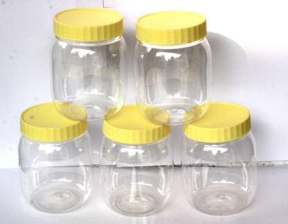 Sunpet Plastic Kitchen Pet Storage Jar Container Set With Multipal Pack ...