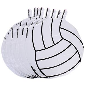 23 inch Volleyball Peppermint CANDY swirl Birthday Party Decoration ...