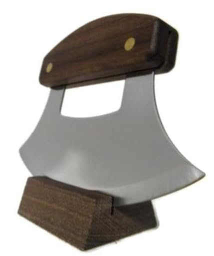 Amazon.com: The Ulu Factory Alaska American Walnut Legendary Ulu Knife ...