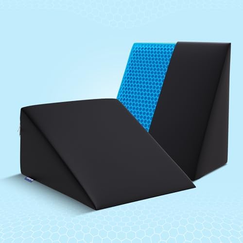 Dr Trust USA 354 Memory Foam Wedge Pillow for Sleeping, Back Support ...