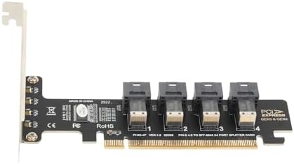 Amazon.com: StarTech PEX4SFF8639 U.2 to PCIe Adapter for 2.5-Inch U.2 ...