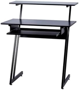 Amazon.com: Monoprice Recording Desk with Raised Platform and Keyboard ...