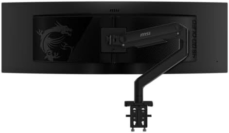 Amazon.com: MSI MPG MT201R - Premium RGB Single Monitor Stand Arm ...