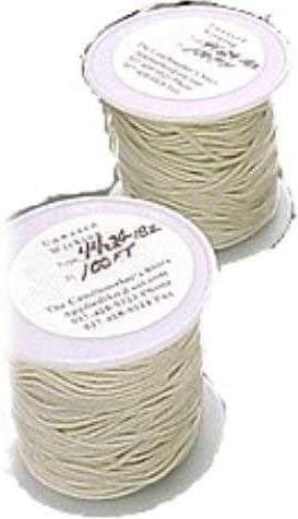 Amazon.com: #2/0 (Medium) Square Braided Wick: 100 foot Spool